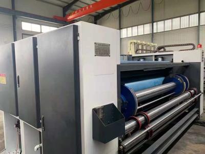 China Fast Speed Two Color 440V Flexo Printer Slotter Die Cutter for sale