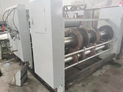 China Carton Pneumatic Brake Mechanism Printing Slotting Machine for sale
