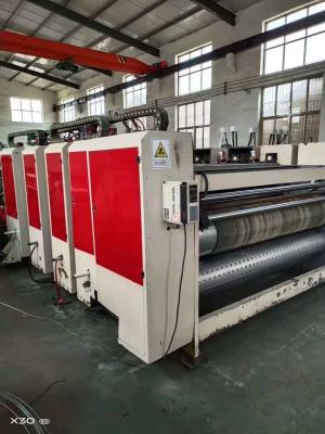 China High Speed 3 Color Carton Printer Slotter Die Cutter for sale