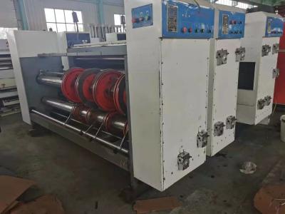 China 2700 / 480 Two Color Carton 220V Flexo Printer Slotter Die Cutter for sale
