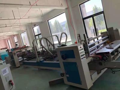 China Driven Electric / Pneumatic 380v Box Folder Gluer Machine for sale