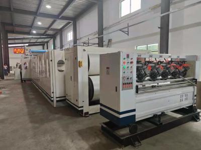 China High Effective 1800mm 380v Corrugated Cardboard Making Machine for sale