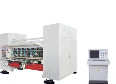 China Custom Continuous Computerised Thin Blade Slitter Scorer Machine for sale