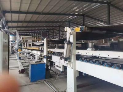 China Helical Knife Nc Cut Off 1.4m Corrugated Cardboard Making Machine for sale