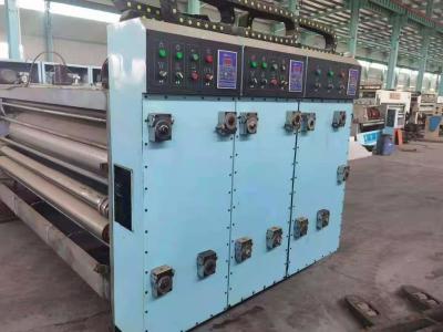 China High Definition Carton Glazing Drying Printing Slotting Die Cutting Machine 440v for sale