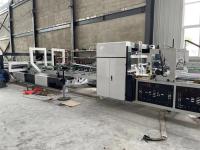 China ISO Auto Folder Gluer Machine , 4 6 Corner Corrugated Box Folding Machine for sale