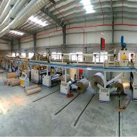 China 3 Layer Pizza Box Corrugated Cardboard Making Machine 380v Three Phases for sale