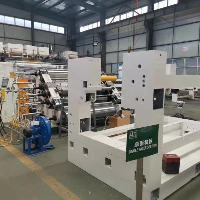 China High Speed 3/5/7 Ply Corrugated Cardboard Making Machine Hydraulic Driven for sale