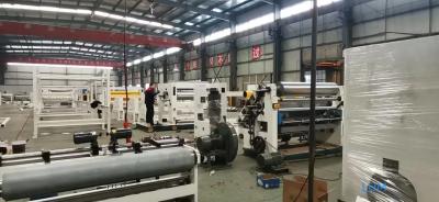 China 5 Ply / Double Wall 220v Corrugated Cardboard Production Line for sale