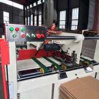 China Mechanical Semi Auto Folder Gluer Machine For Small Carton Box Making Machine for sale