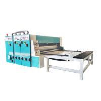 China 220V Fully Automatic Corrugated Box Machine With Slotter And Die Cutter for sale