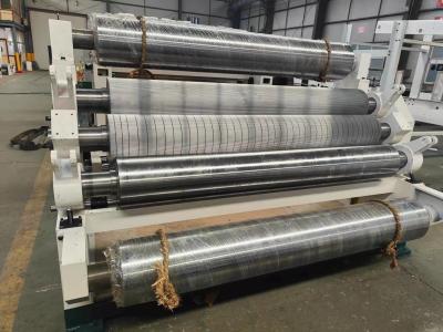 China 1800mm Automatic Chain Feeding Flexo Printing Slotting Machine for sale