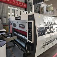 China Corrugated Custom Printing Rotary Die Cutting Machine Four Color Carton Ce Certificate for sale