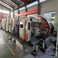 China Corrugated Custom Printing Rotary Die Cutting Machine Four Color Carton Ce Certificate for sale