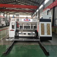 China Custom Four Color 1600mm Corrugated Box Printing Machine Carton for sale