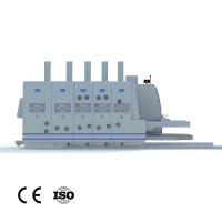 China Custom Color Flexo Printer Slotter Machine Chain Feeding Ce Certificate for sale