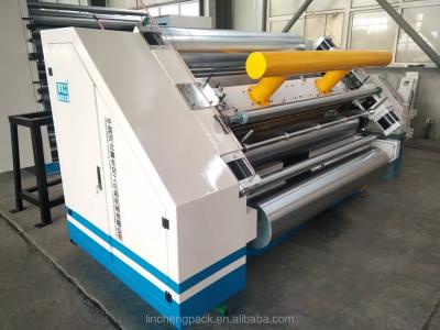 China 1600 Model Single Facer Corrugated Machine Semi Automatic for sale