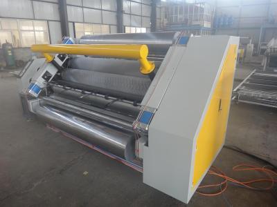China Two Layers 1600mm Fingerless Type Single Facer Machine High Speed for sale