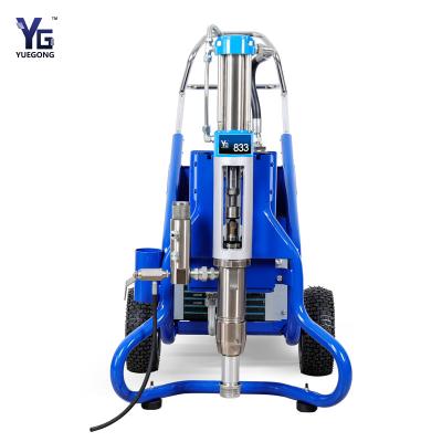 China 20L/MIN High Flow Rate Electric Driven 380V Hydraulic Piston Airless Epoxy Flooring Paint Spray Machine for sale