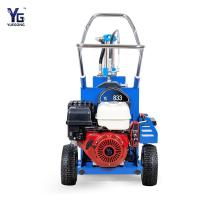 China High Pressure Airless Putty Spray Machine Gasoline Driven Power 7500W 13HP for sale