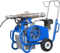 China Hydraulic Paint Spraying Machine High Pressure Polyurethane Epoxy Spray Equipment 60L for sale