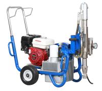 China Hydraulic Paint Spraying Machine High Pressure Polyurethane Epoxy Spray Equipment 60L for sale