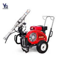 China Industrial Wall Airless Putty Spray Machine 10HP 5.5KW Max Flow 16L/Min 98kg for sale