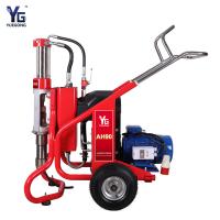 China 9.2KW 14HP Industrial Airless Putty Spray Machine High Pressure With Hydraulic Motor for sale