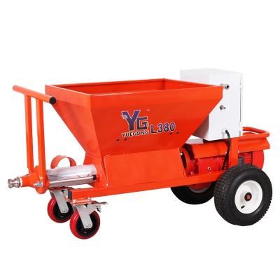 China 380vac 5.5kw Cement Mortar Spray Machine Insulation Gypsum Polymer Spraying Machine for sale