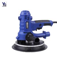 China 350w Black Colour Self Contained Dust Free Sanding Machine Vacuum Wall Putty Grinder Machine for sale