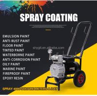 China 220vac G50 High Pressure Anti-Corrosive Wall Roof Mixed Paint Machine Electric Fireproofing Coating Aireless Sprayer for sale