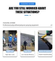 China 380v Waterproofing Polyurea PU Spray Machine 22kw Spray Foam Insulation Equipment for sale
