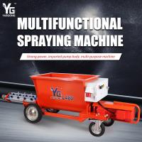 China Construction Industrial Screw Type  Cement Mortar Spray Machine 380V 40 Bar Pressure for sale