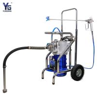 China Fireproofing Insulation High Pressure Airless Paint Spray Machine Electric Wheeled for sale