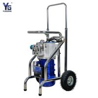 China Fireproofing Insulation High Pressure Airless Paint Spray Machine Electric Wheeled for sale