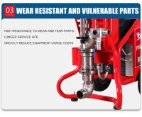 China Hydraulic Cement Mortar Spray Machine 380v 7.5kw Fire Retardant Coating Spray Machine for sale