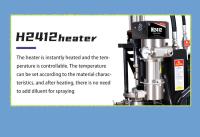 China Gas Electric Diesel Polyurethane Sprayer Machine Hydraulic Epoxy Coating Spray Machine for sale