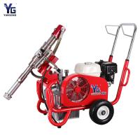 China Electric / Gas Hydraulic Airless Spray Machine 6.5HP 3KW Airless Putty Sprayer for sale