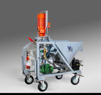 China 5.5kW Electric Gypsum Plaster Spray Machine 220V Automatic Wall Plastering Machine for sale