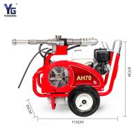 China 260 Bar Max Pressure Airless Paint Sprayer High Pressure Wall Putty Spraying Machine for sale