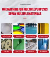 China OEM Airless Putty And Paint Spray Machine Electric Putty Sprayer Machine for sale