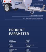 China Multifunctional Sand Cement Mortar Spray Machine Electric Diesel Stucco Pump for sale