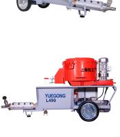 China Multifunctional Sand Cement Mortar Spray Machine Electric Diesel Stucco Pump for sale