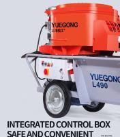 China Multifunctional Sand Cement Mortar Spray Machine Electric Diesel Stucco Pump for sale