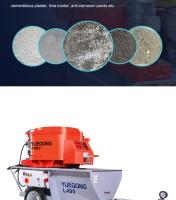 China Multifunctional Sand Cement Mortar Spray Machine Electric Diesel Stucco Pump for sale