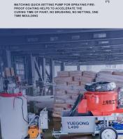 China Multifunctional Sand Cement Mortar Spray Machine Electric Diesel Stucco Pump for sale