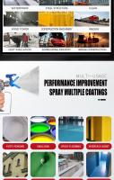 China 260 Bar Putty Airless High Pressure Paint Sprayer 10HP 16L/Min Spraying Pressure for sale