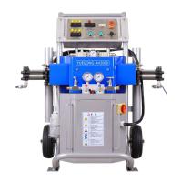 China Mixing Ratio 1:1 Polyurethane Spray Machine Hydraulic PU Foam Equipment for sale