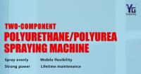 China Electric Power Source Polyurea Spray Machine 950*1250*750mm 111kg for sale