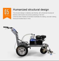 China 22Mpa Pressure Road Marking Machine 5.5HP Traffic Line Painting Equipment for sale